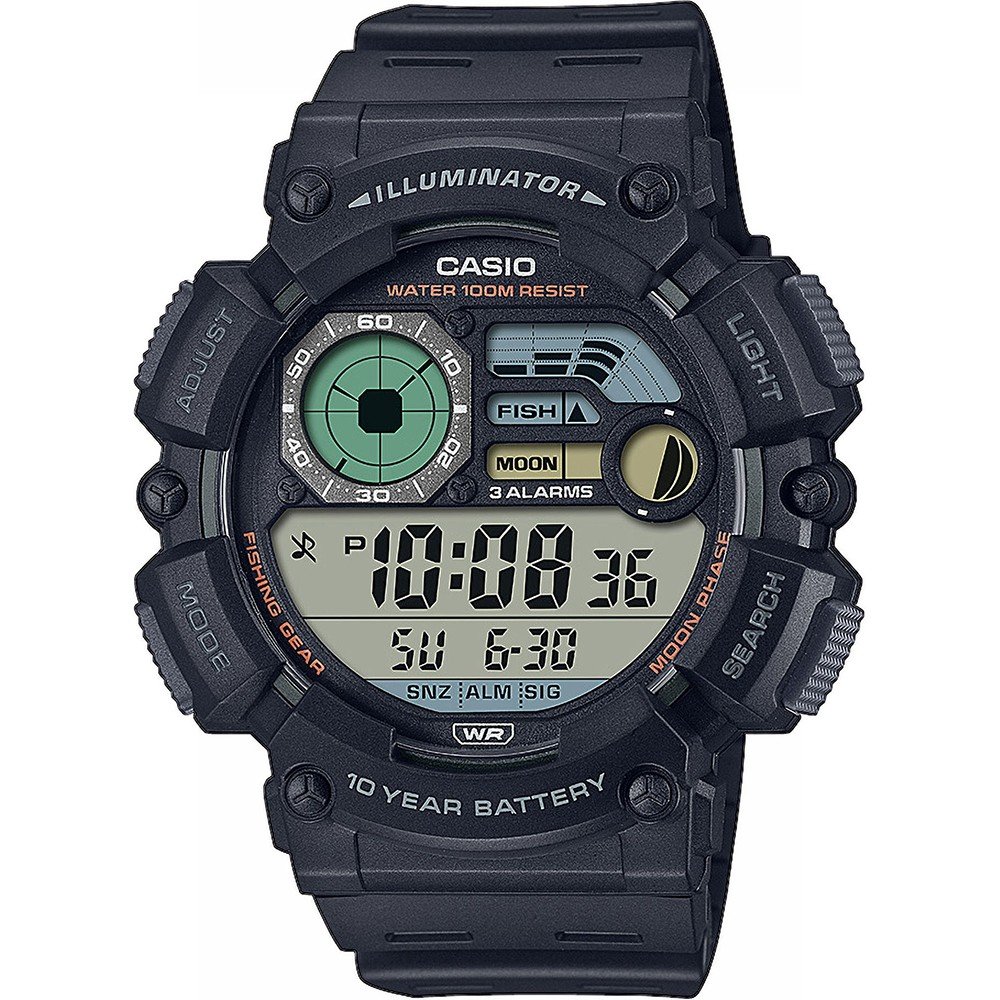 Casio Collection WS-1500H-1AVEF LCD Large Horloge • EAN: 4549526341953 ...